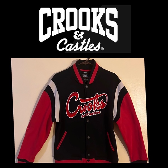 Crooks & Castles | Jackets & Coats | Crooks And Castles Varsity Jacket ...